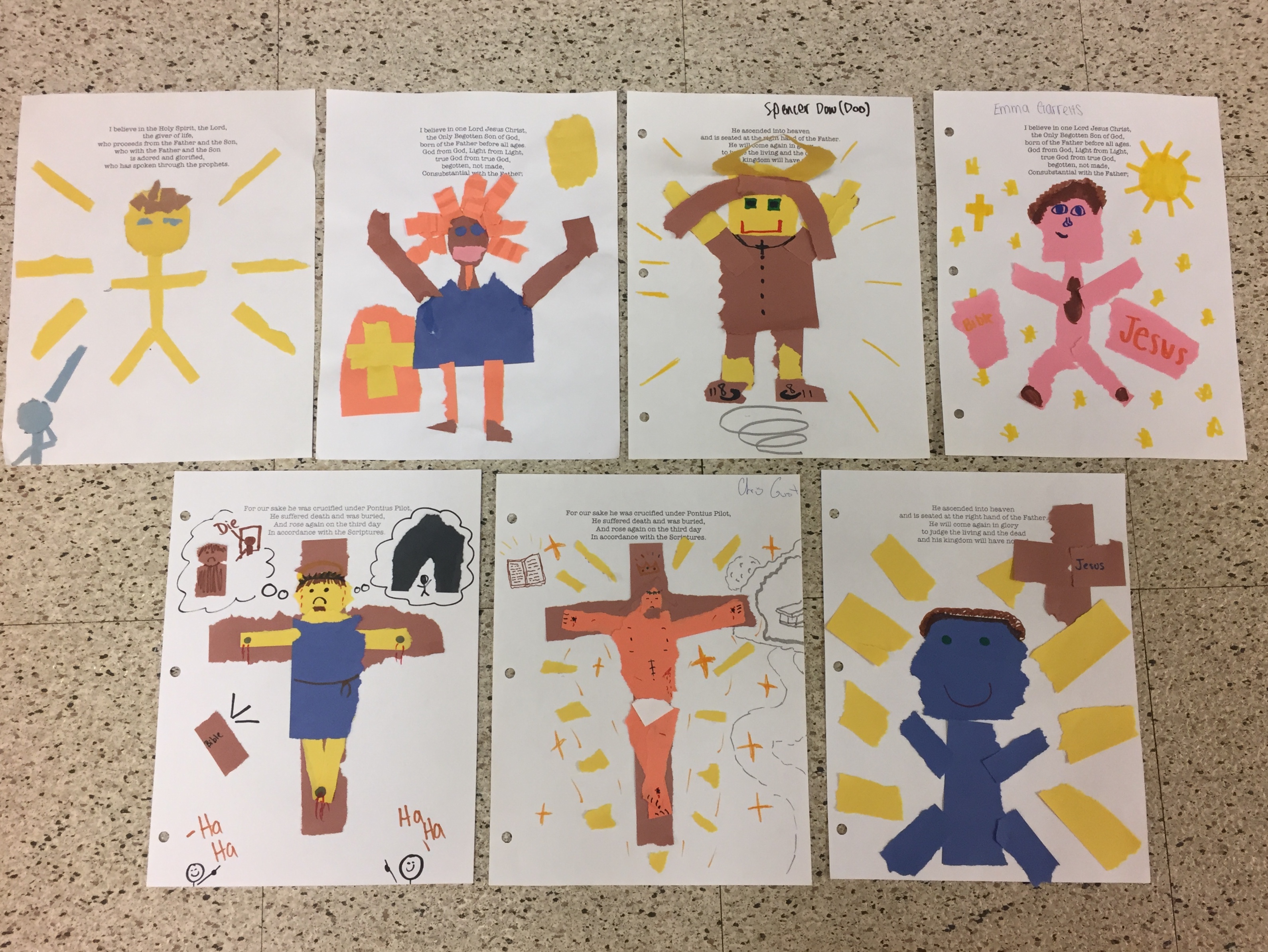 2018-2019 class 5 c – SAINT PAUL OF THE CROSS CATECHESIS